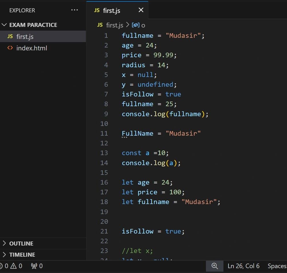 Mudasir Abbasi on LinkedIn: #revise #python #typescript #java #javascript Mudasir Abbasi on LinkedIn: #revise #python #typescript #java #javascript