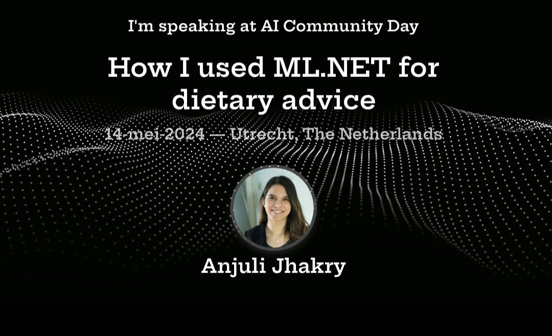 Anjuli Jhakry on LinkedIn: Just one week until AI Community Day!! Come ... Anjuli Jhakry on LinkedIn: Just one week until AI Community Day!! Come ...