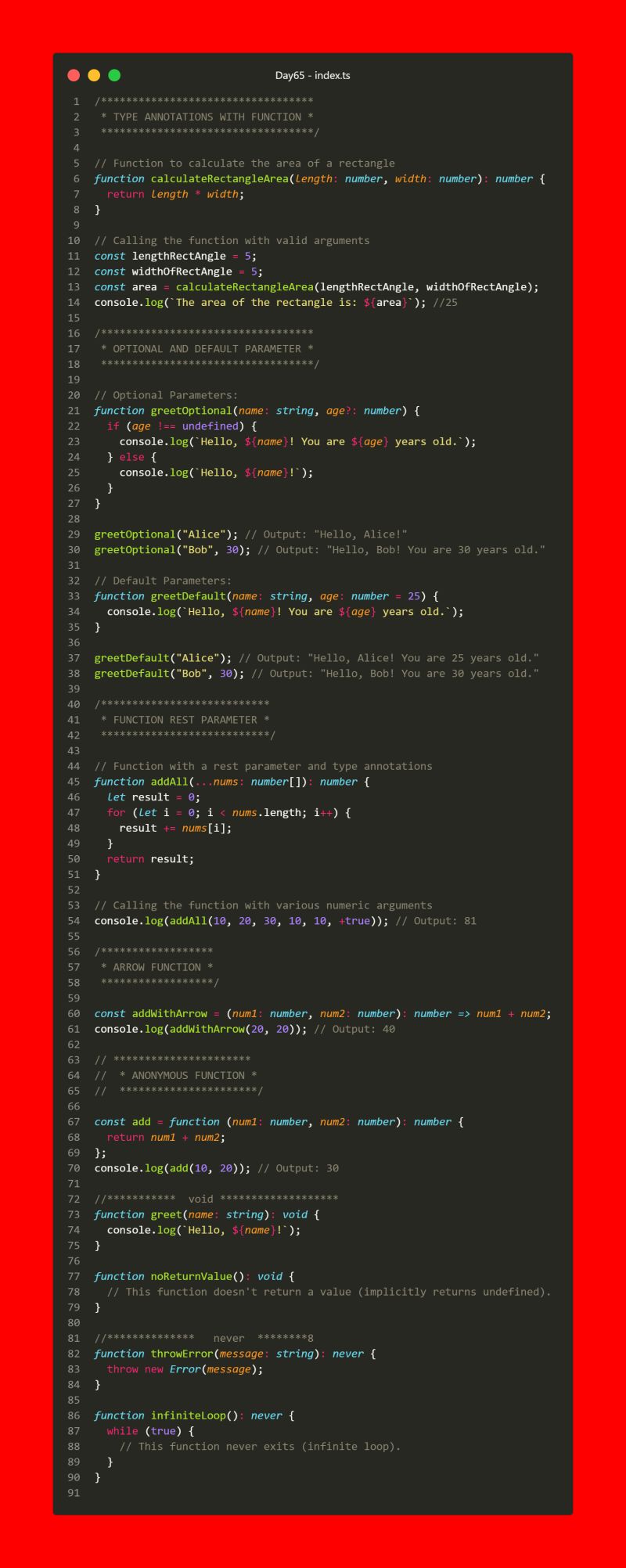 Ayesha Aziz on LinkedIn: #100_days_challenge #typescript #coding #100 ... Ayesha Aziz on LinkedIn: #100_days_challenge #typescript #coding #100 ...