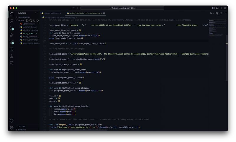 Ryan Dornan on LinkedIn: #30daysofpython #strings #github ... Ryan Dornan on LinkedIn: #30daysofpython #strings #github ...