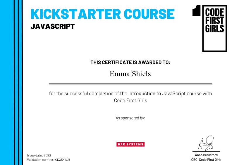 Emma Lauren S. on LinkedIn: #javascript #react #codefirstgirls # ... Emma Lauren S. on LinkedIn: #javascript #react #codefirstgirls # ...