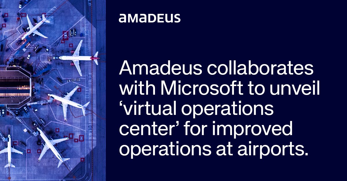Amadeus for airports on LinkedIn: Amadeus collaborates with Microsoft ... Amadeus for airports on LinkedIn: Amadeus collaborates with Microsoft ...