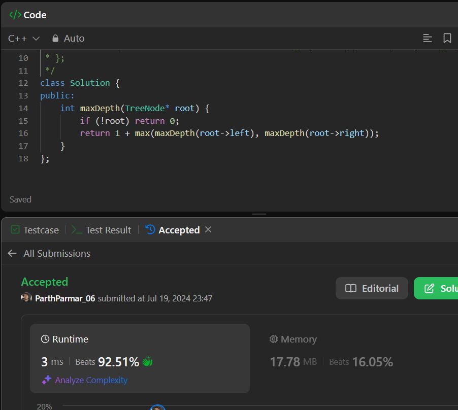 Parth Parmar on LinkedIn: #100daysofcode #codingjourney #leetcode # ... Parth Parmar on LinkedIn: #100daysofcode #codingjourney #leetcode # ...