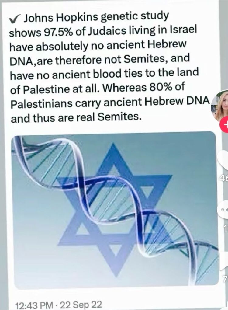 Senay Ozdemir on LinkedIn: 97% of judaics in isra.el have absolutely no ... Senay Ozdemir on LinkedIn: 97% of judaics in isra.el have absolutely no ...