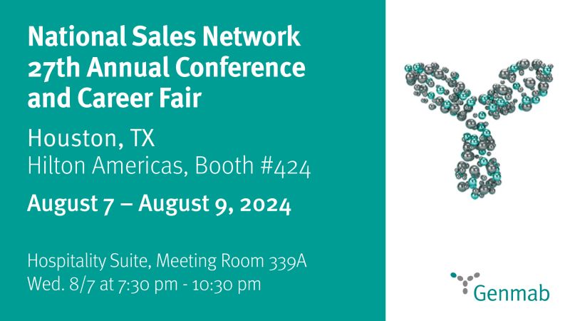 Genmab on LinkedIn: Genmab will be attending the National Sales Network ... Genmab on LinkedIn: Genmab will be attending the National Sales Network ...