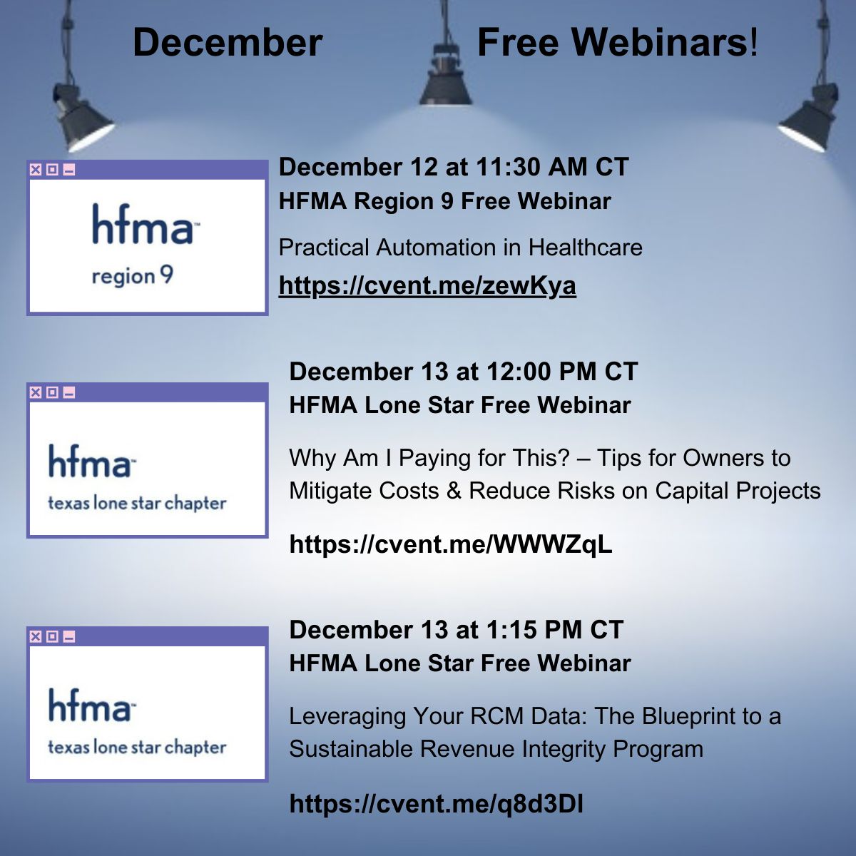 HFMA Lone Star Chapter on LinkedIn: #cpe #hfma #hfmalonestar #webinar # ... HFMA Lone Star Chapter on LinkedIn: #cpe #hfma #hfmalonestar #webinar # ...