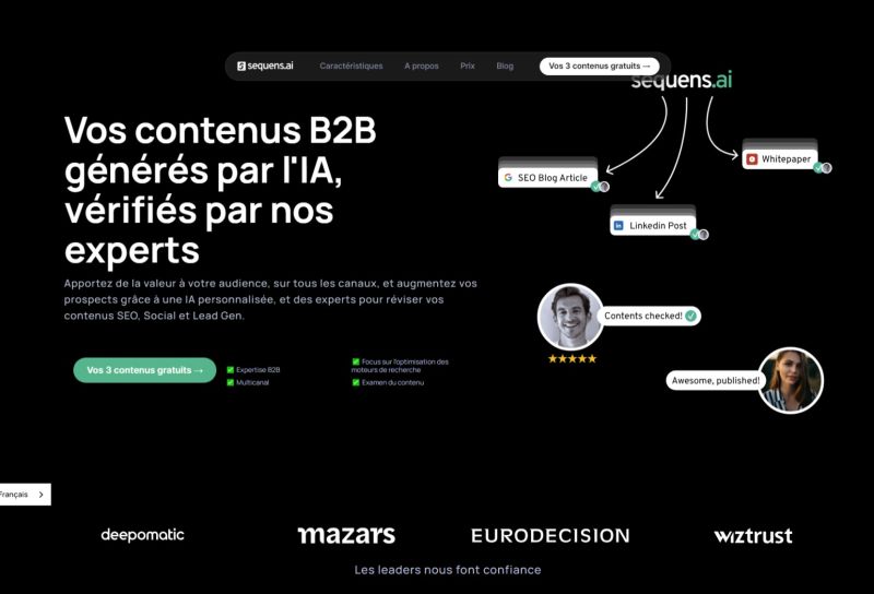 jdoua rachid on LinkedIn: Sequens.ai: Revolutionizing B2B Marketing ... jdoua rachid on LinkedIn: Sequens.ai: Revolutionizing B2B Marketing ...