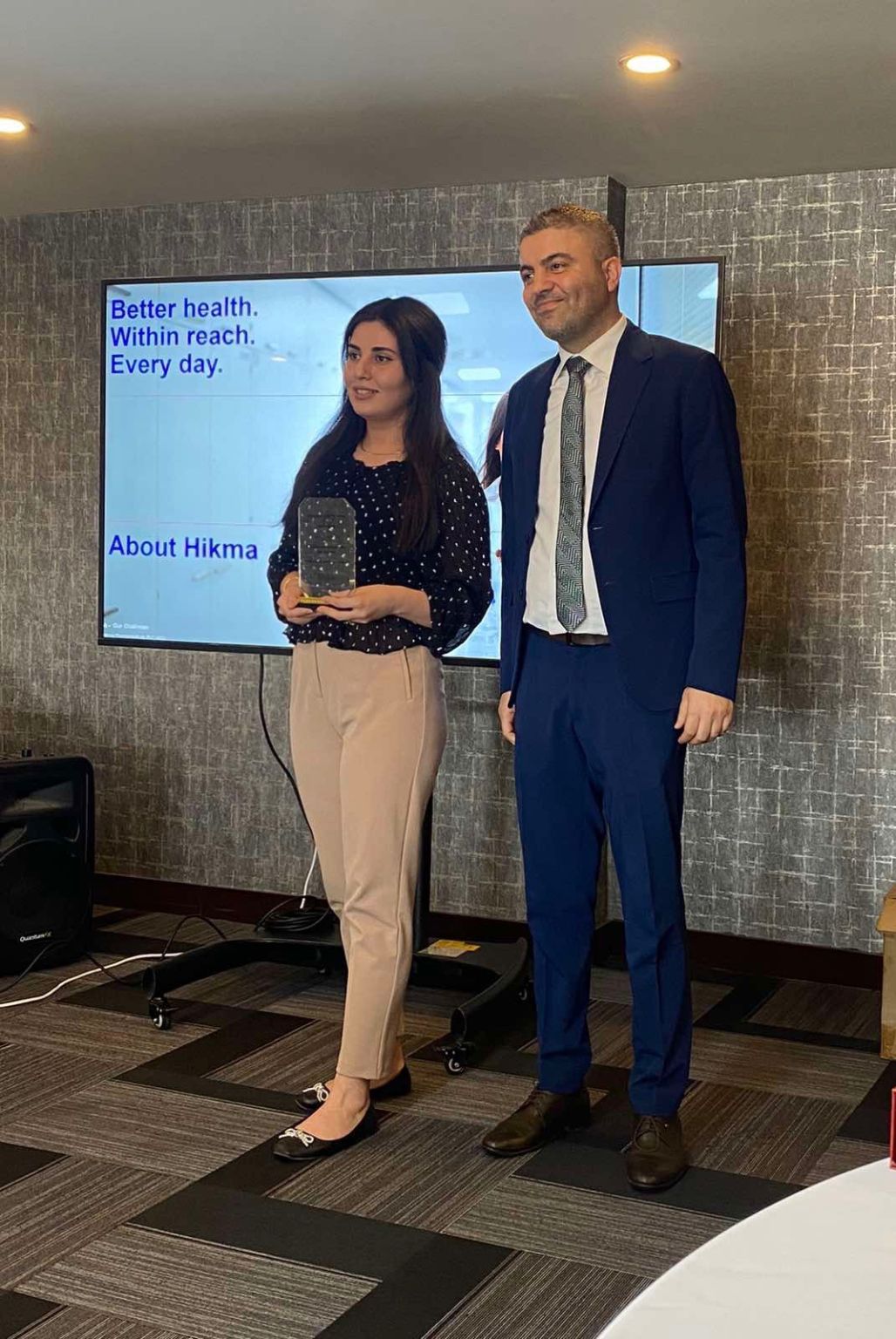 Dana Haidr on LinkedIn: I’m honoured to achieve one of Hikma's top ... Dana Haidr on LinkedIn: I’m honoured to achieve one of Hikma's top ...