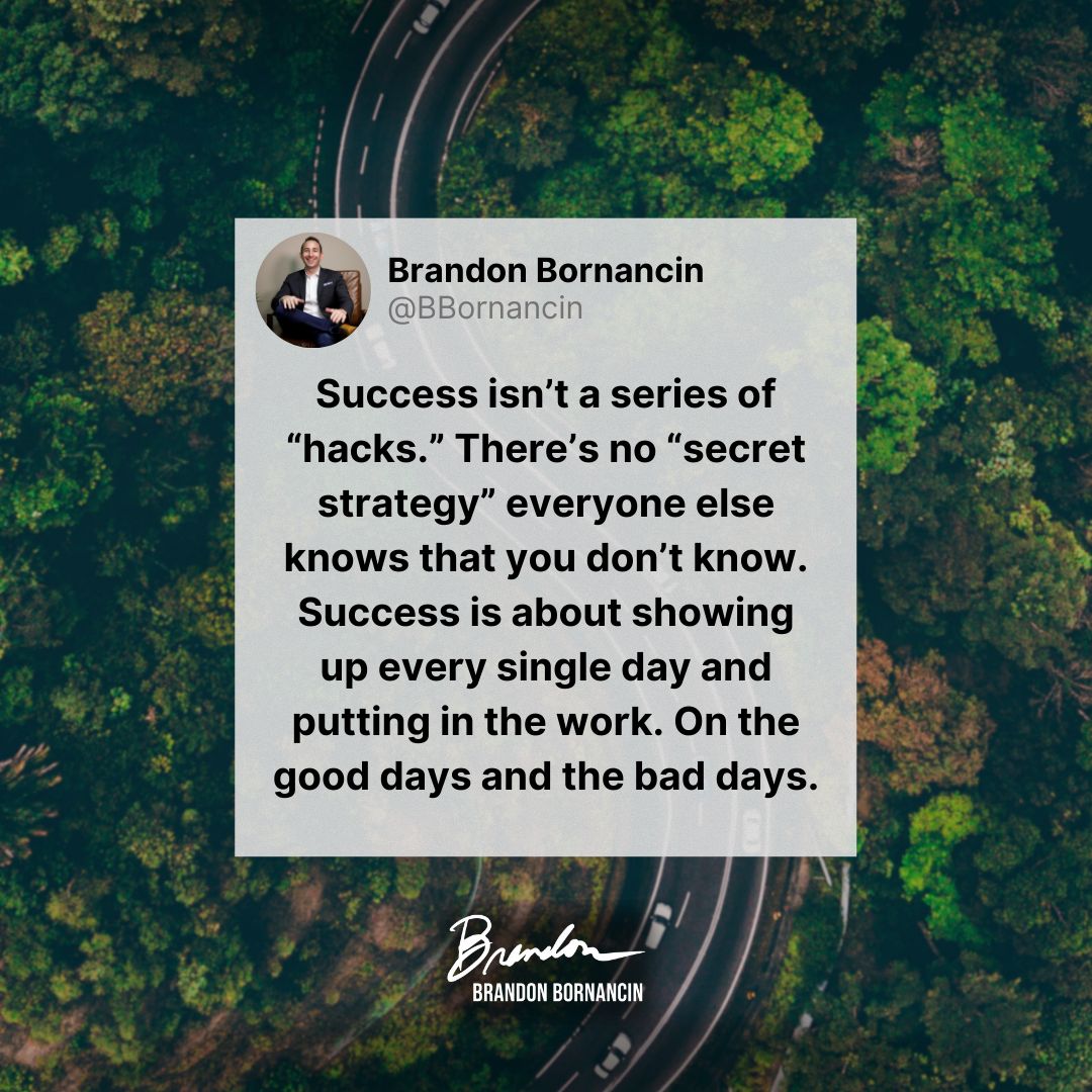 Tim Hallett on LinkedIn: 💯 from Brandon Bornancin. This is true in all ... Tim Hallett on LinkedIn: 💯 from Brandon Bornancin. This is true in all ...