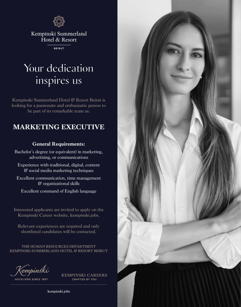 Roula Merhi on LinkedIn: #marketing #hiringnow #kempinskisummerland # ... Roula Merhi on LinkedIn: #marketing #hiringnow #kempinskisummerland # ...