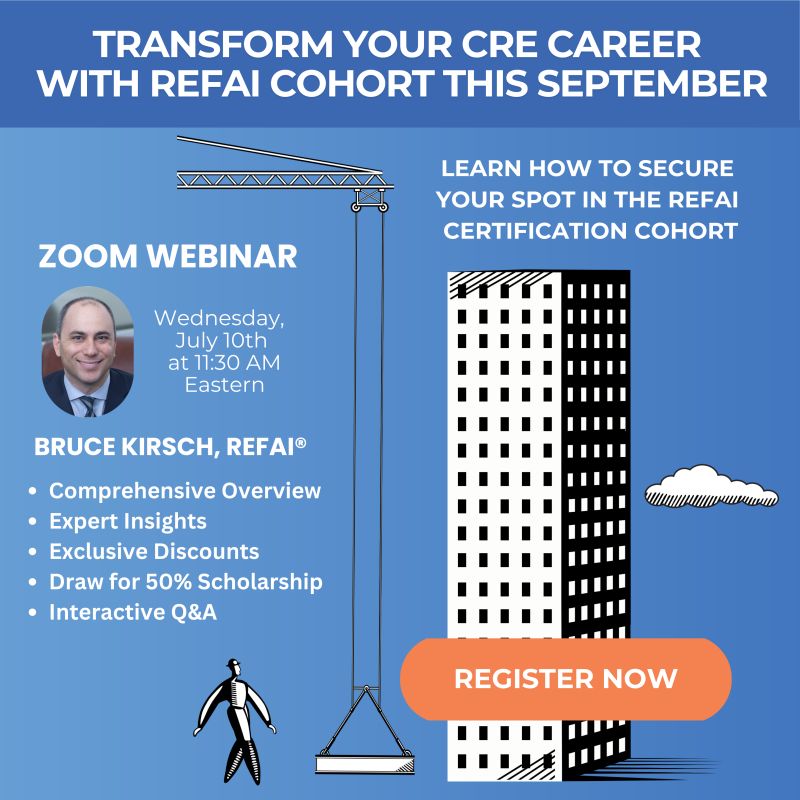 Bruce Kirsch, REFAI® on LinkedIn: REFAI® Certification Cohort Webinar ... Bruce Kirsch, REFAI® on LinkedIn: REFAI® Certification Cohort Webinar ...