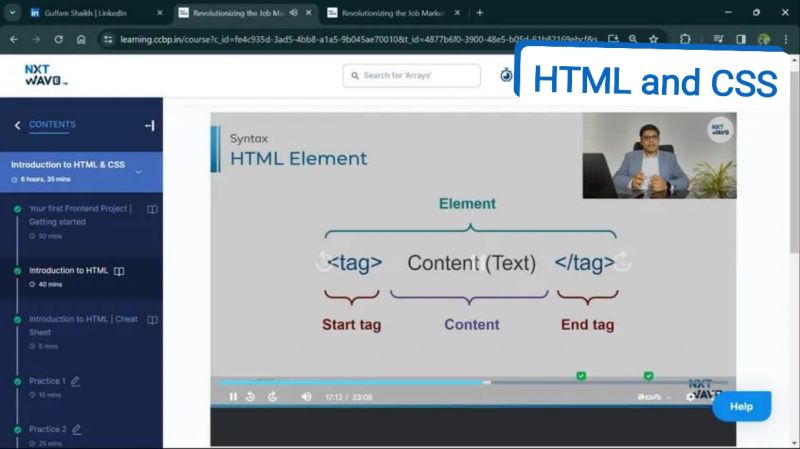 Durga prasad kotthapalli on LinkedIn: I am Learning HTMI AND CSS Durga prasad kotthapalli on LinkedIn: I am Learning HTMI AND CSS