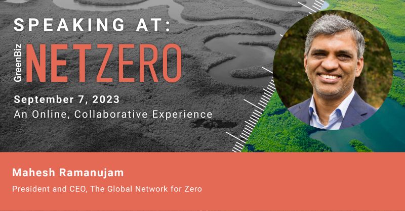 Mahesh Ramanujam on LinkedIn: #greenbiznetzero Mahesh Ramanujam on LinkedIn: #greenbiznetzero