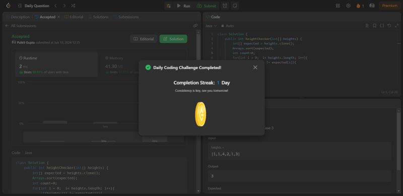 Solving DSA problems on LeetCode | Pulkit Gupta posted on the topic ... Solving DSA problems on LeetCode | Pulkit Gupta posted on the topic ...