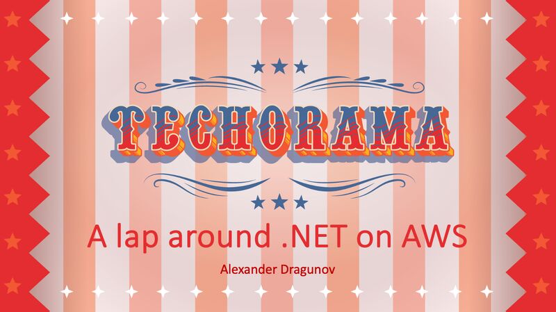 Alexander Dragunov on LinkedIn: #aws #dotnet #techorama Alexander Dragunov on LinkedIn: #aws #dotnet #techorama