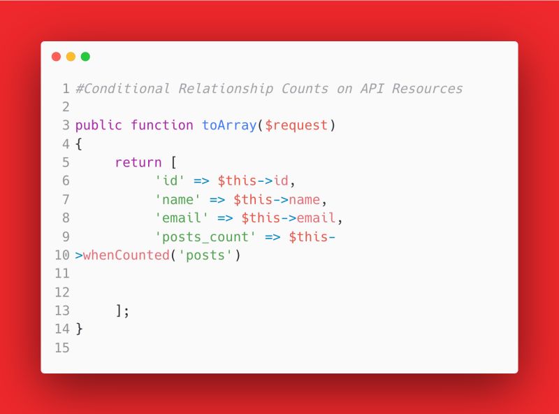 Qusai AlZunymat on LinkedIn: Laravel Tip: Conditional Relationship ... Qusai AlZunymat on LinkedIn: Laravel Tip: Conditional Relationship ...