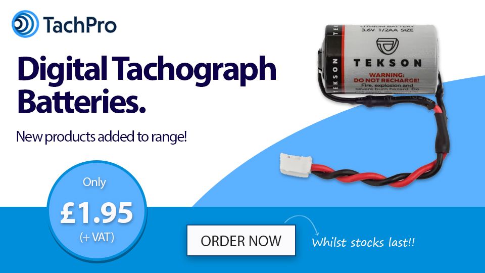 TachPro on LinkedIn: Tekson Digital Tachograph Battery TachPro on LinkedIn: Tekson Digital Tachograph Battery