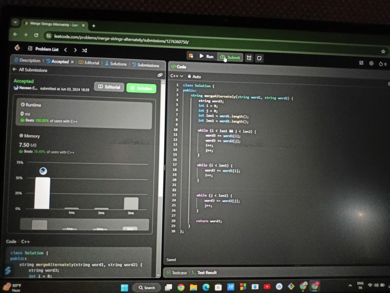 Naveen Kumar on LinkedIn: # LEETCODE 100 DAYS SERIES # DAY 18 QUESTION ... Naveen Kumar on LinkedIn: # LEETCODE 100 DAYS SERIES # DAY 18 QUESTION ...