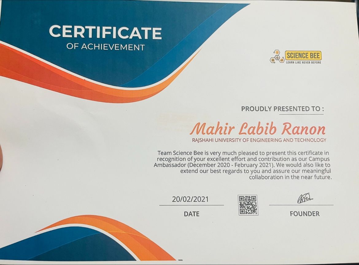 Mahir Labib Ranon on LinkedIn: Completed Mahir Labib Ranon on LinkedIn: Completed