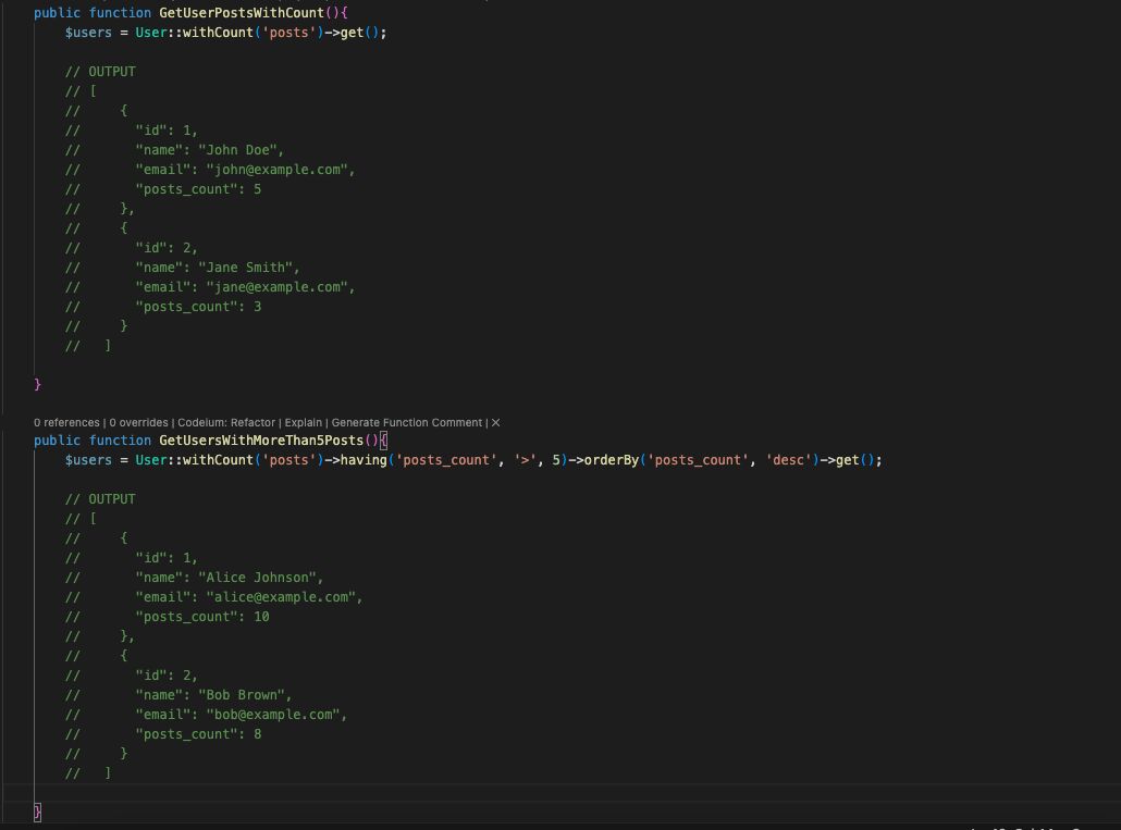 Osama Sheikh on LinkedIn: #laravel #eloquent #php #webdevelopment # ... Osama Sheikh on LinkedIn: #laravel #eloquent #php #webdevelopment # ...