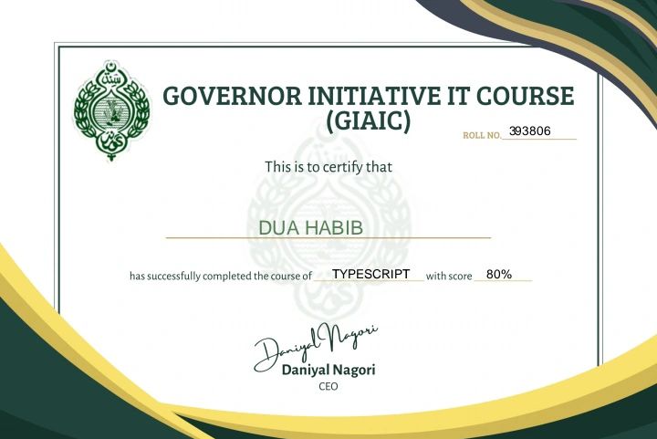 Dua Habib on LinkedIn: #typescript #giaic #javascript #webdeveloper # ... Dua Habib on LinkedIn: #typescript #giaic #javascript #webdeveloper # ...