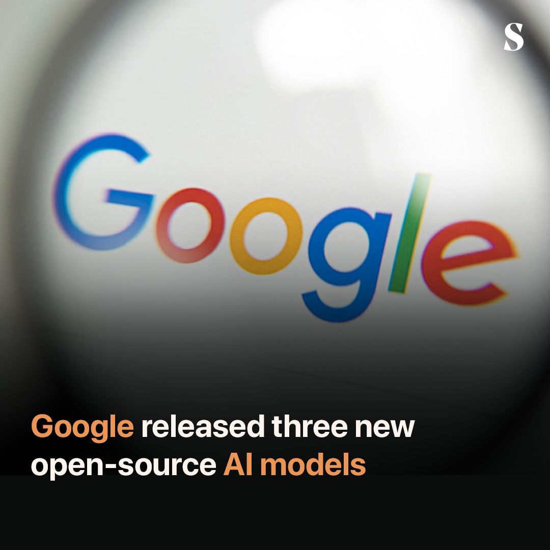 Swipeline on LinkedIn: Google has released three new open-source AI ... Swipeline on LinkedIn: Google has released three new open-source AI ...