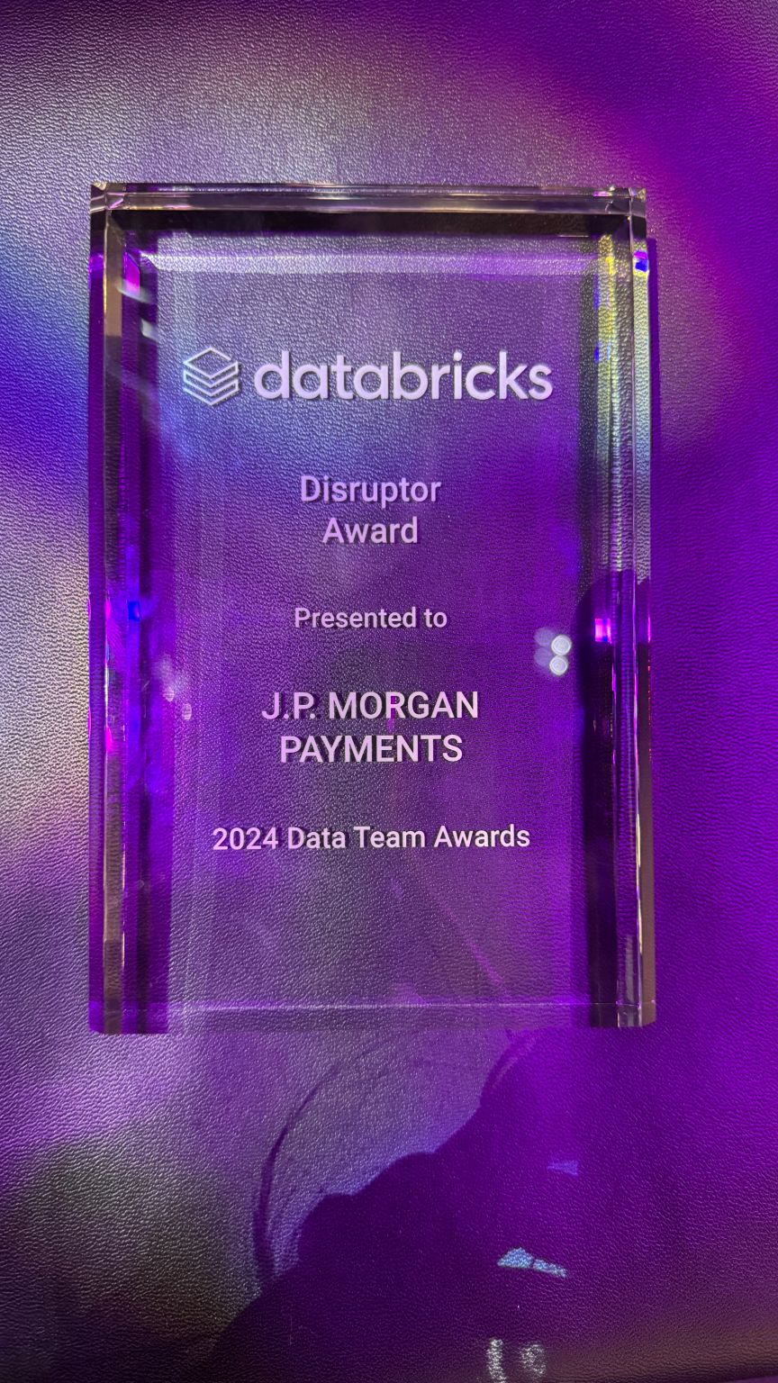 Tony Wimmer on LinkedIn: Databricks Data Team Disruptor Award ... Tony Wimmer on LinkedIn: Databricks Data Team Disruptor Award ...