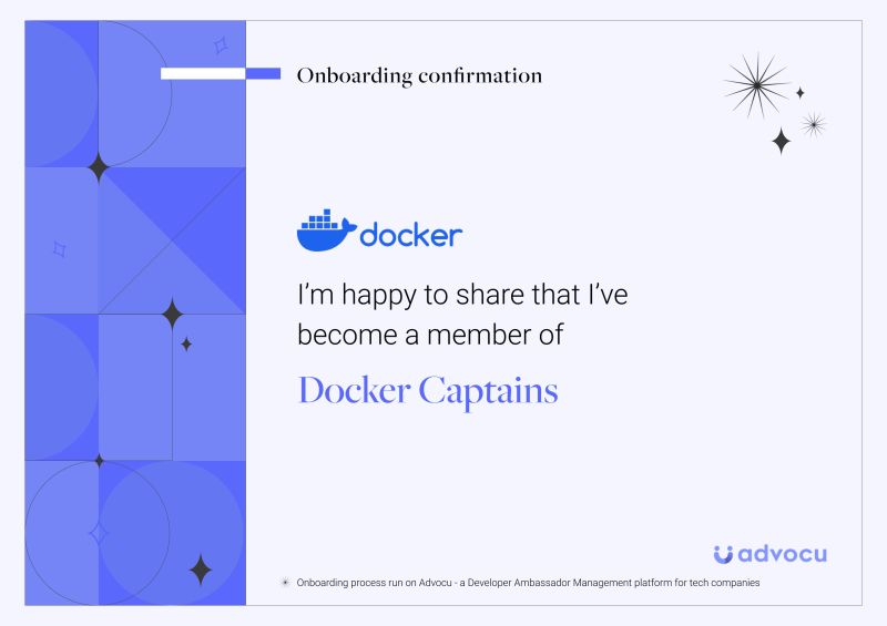 Rohit Ghumare on LinkedIn: #docker #community #dockercaptain # ... Rohit Ghumare on LinkedIn: #docker #community #dockercaptain # ...