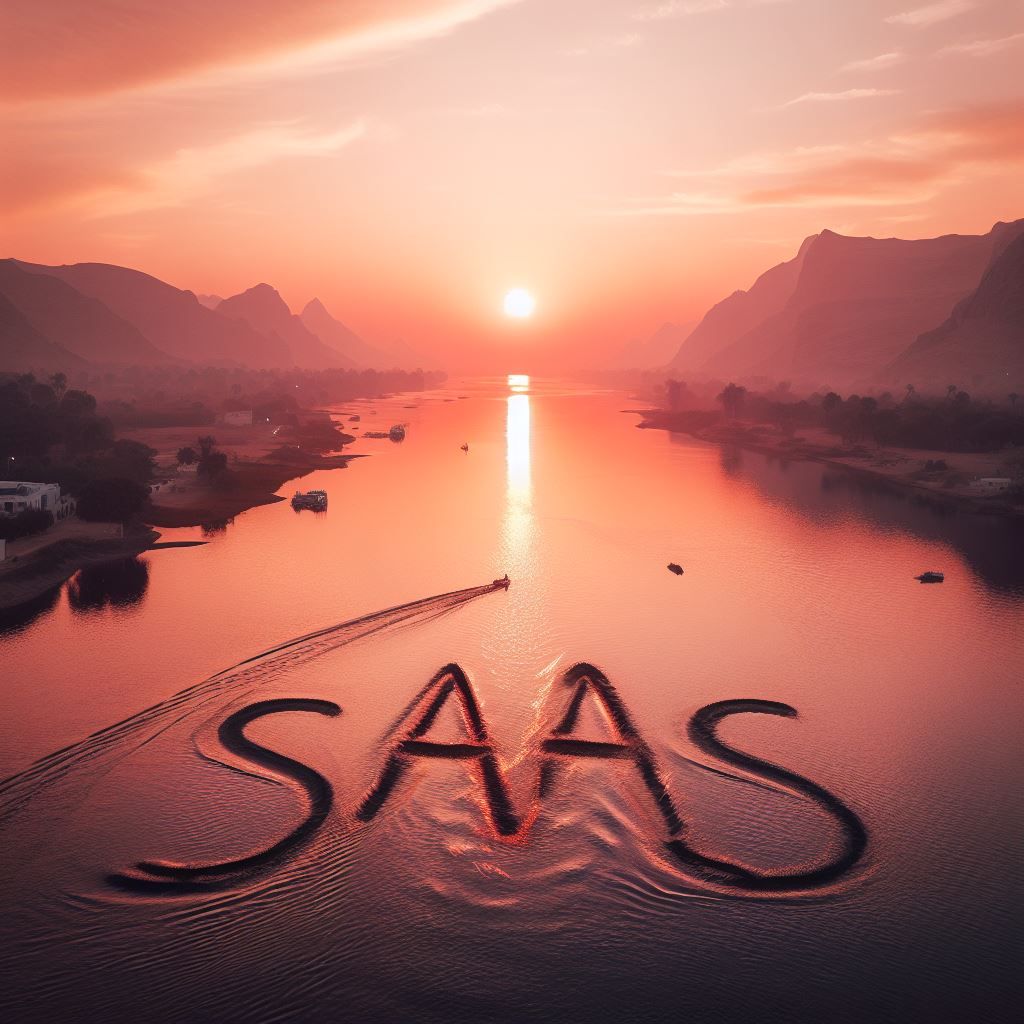 Nile on LinkedIn: SaaS on the river Nile by DALL·E 3 Nile on LinkedIn: SaaS on the river Nile by DALL·E 3