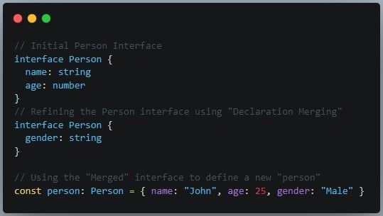 Jonathan Williams on LinkedIn: #typescript #interface #javascript Jonathan Williams on LinkedIn: #typescript #interface #javascript