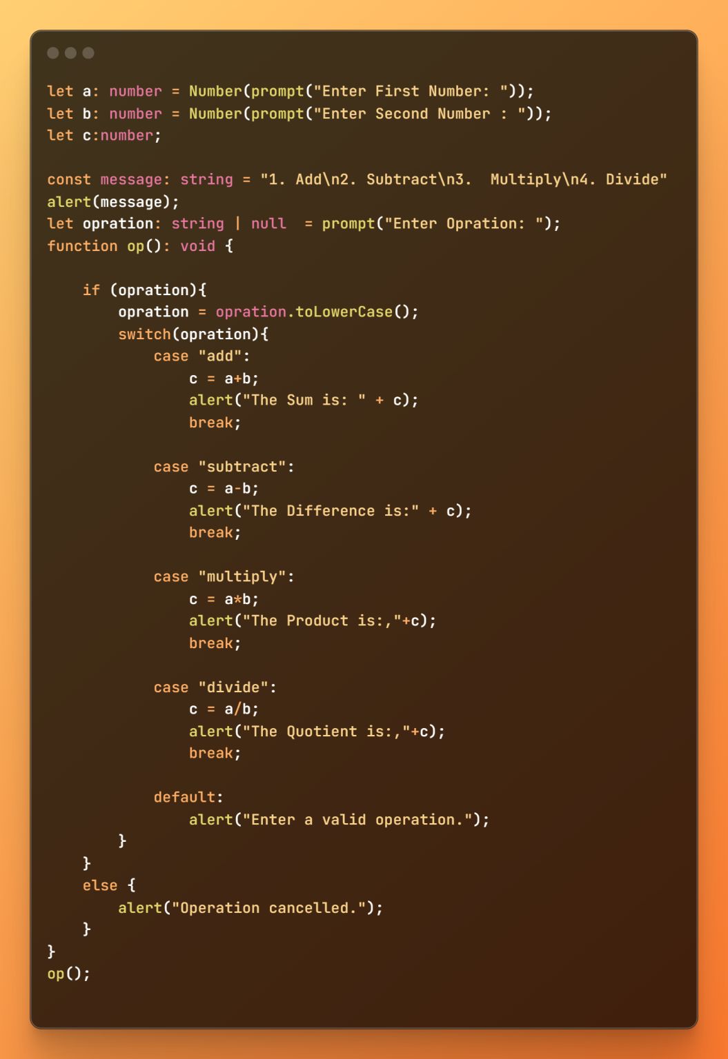 Ayush Maheshwari on LinkedIn: #typescript #coding #programming # ... Ayush Maheshwari on LinkedIn: #typescript #coding #programming # ...