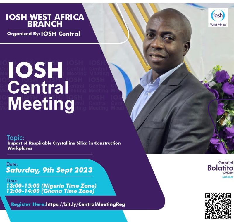 IOSH West Africa Branch on LinkedIn: IOSH WEST AFRICA BRANCH TECHNICAL ... IOSH West Africa Branch on LinkedIn: IOSH WEST AFRICA BRANCH TECHNICAL ...
