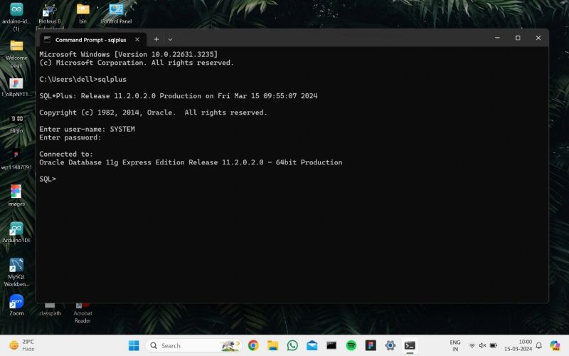 Suvakanta Rout on LinkedIn: #oracle11g #learninpublic #buildinpublic Suvakanta Rout on LinkedIn: #oracle11g #learninpublic #buildinpublic