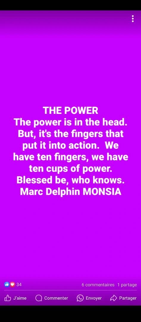 Marc Delphin MONSIA on LinkedIn: The POWER Marc Delphin MONSIA on LinkedIn: The POWER