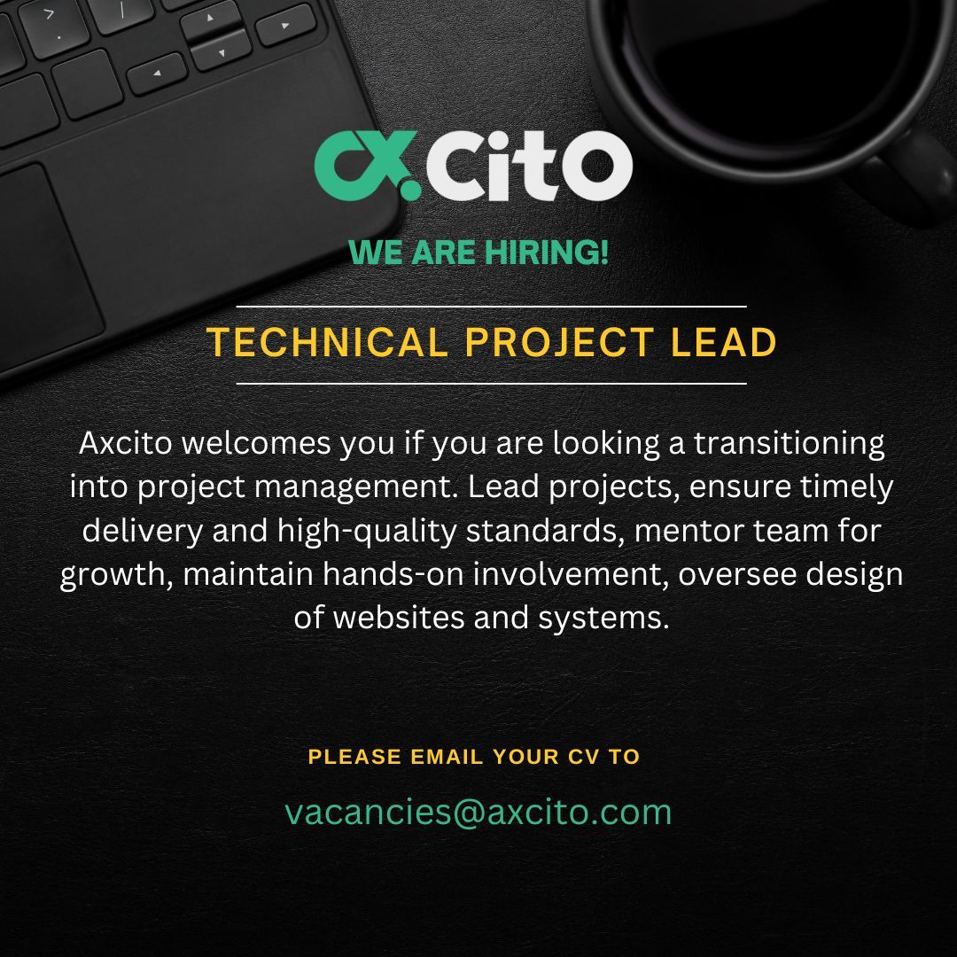 AXCITO on LinkedIn: Join Axcito, where innovation thrives. We are ... AXCITO on LinkedIn: Join Axcito, where innovation thrives. We are ...
