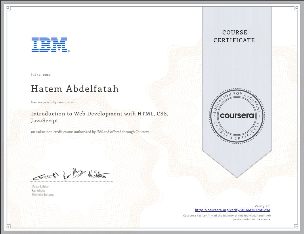 Hatem Abdelfatah on LinkedIn: #html #css #javascript #webdevelopment # ... Hatem Abdelfatah on LinkedIn: #html #css #javascript #webdevelopment # ...