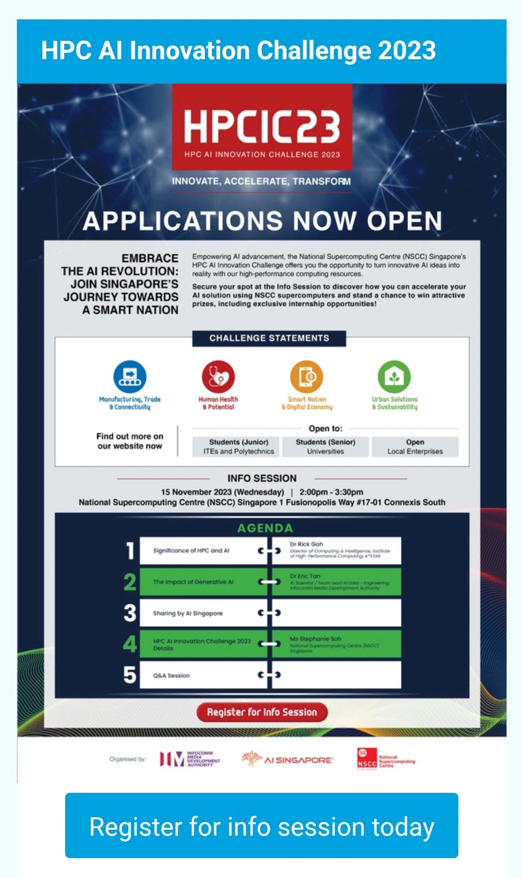 IES INCA on LinkedIn: The High-Performance Computing AI Innovation ... IES INCA on LinkedIn: The High-Performance Computing AI Innovation ...