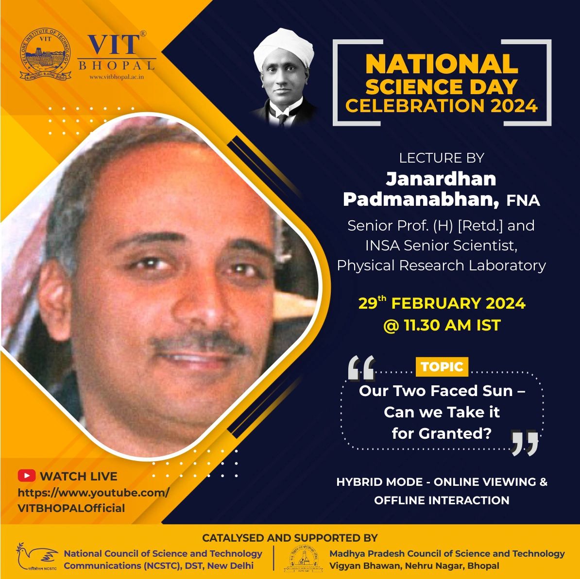 Sharad C Tripathi on LinkedIn: #vitbhopal #vit #ncstc #mpcst #goi # ... Sharad C Tripathi on LinkedIn: #vitbhopal #vit #ncstc #mpcst #goi # ...