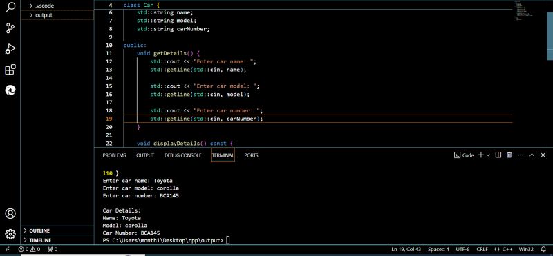 Fathima A on LinkedIn: #cplusplus #programming #internship #learning # ... Fathima A on LinkedIn: #cplusplus #programming #internship #learning # ...