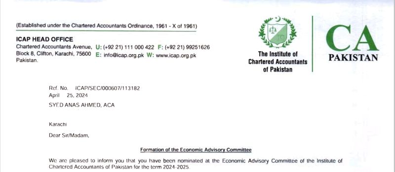 Syed Anas Ahmed - ACA, ACCA on LinkedIn: Delighted to share that I've ... Syed Anas Ahmed - ACA, ACCA on LinkedIn: Delighted to share that I've ...