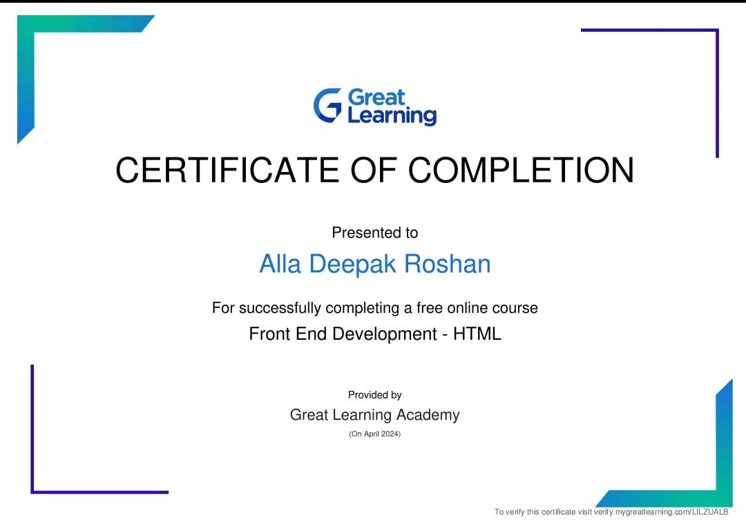 Deepak Roshan on LinkedIn: #html #css Deepak Roshan on LinkedIn: #html #css