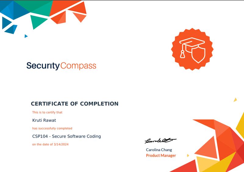 Kruti Parmar on LinkedIn: #cloudsecurity #securecoding #dataprotection ... Kruti Parmar on LinkedIn: #cloudsecurity #securecoding #dataprotection ...