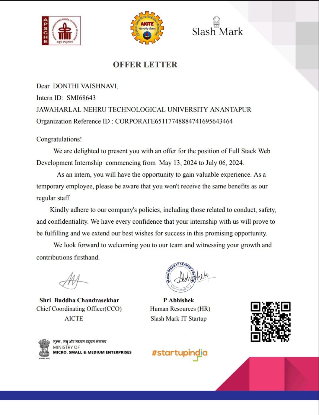 VAISHNAVI DONTHI on LinkedIn: #virtualinternship #fullstackdeveloper # ... VAISHNAVI DONTHI on LinkedIn: #virtualinternship #fullstackdeveloper # ...