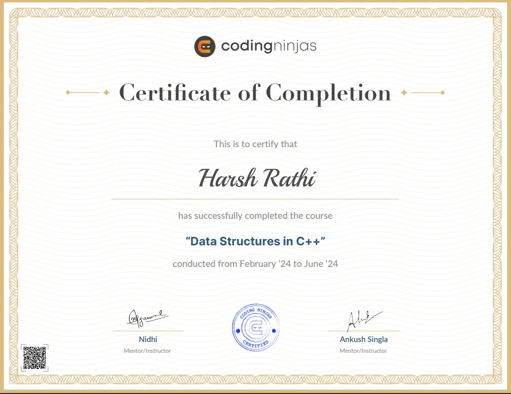 Harsh Rathi on LinkedIn: #datastructures #algorithms #cplusplus # ... Harsh Rathi on LinkedIn: #datastructures #algorithms #cplusplus # ...