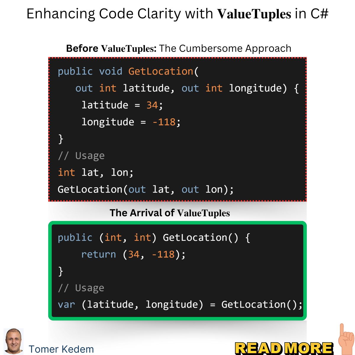 Tomer Kedem on LinkedIn: #csharp #codingtips #softwaredevelopment # ... Tomer Kedem on LinkedIn: #csharp #codingtips #softwaredevelopment # ...