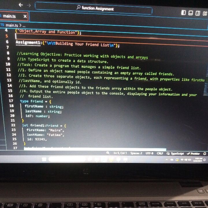Maira fatima on LinkedIn: #typescript #coding #programming # ... Maira fatima on LinkedIn: #typescript #coding #programming # ...