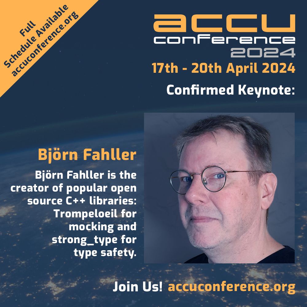 ACCU Conference on LinkedIn: #cpp #education #tech #programming ACCU Conference on LinkedIn: #cpp #education #tech #programming