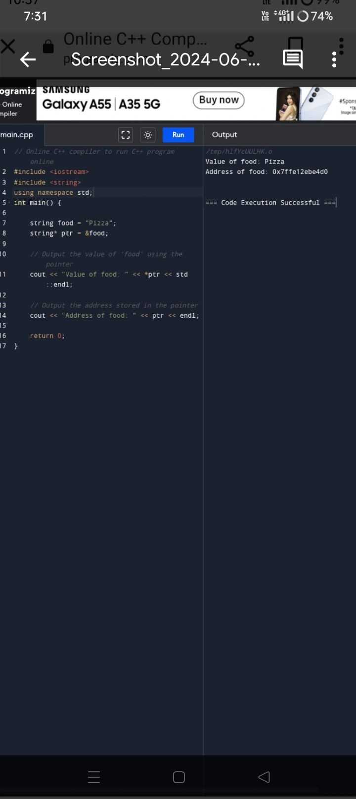 Kiruthika Kiruthika on LinkedIn: 1)Create a pointer variable with the ... Kiruthika Kiruthika on LinkedIn: 1)Create a pointer variable with the ...
