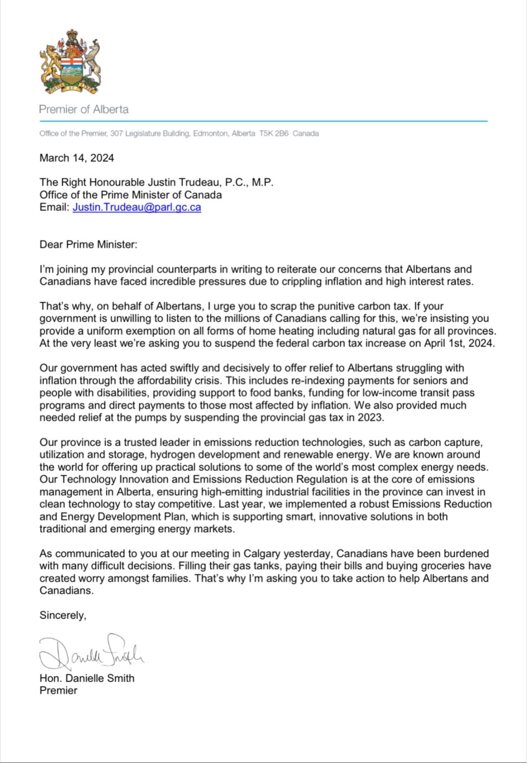 Brent Ness on LinkedIn: We in Alberta support you Danielle, and we ... Brent Ness on LinkedIn: We in Alberta support you Danielle, and we ...
