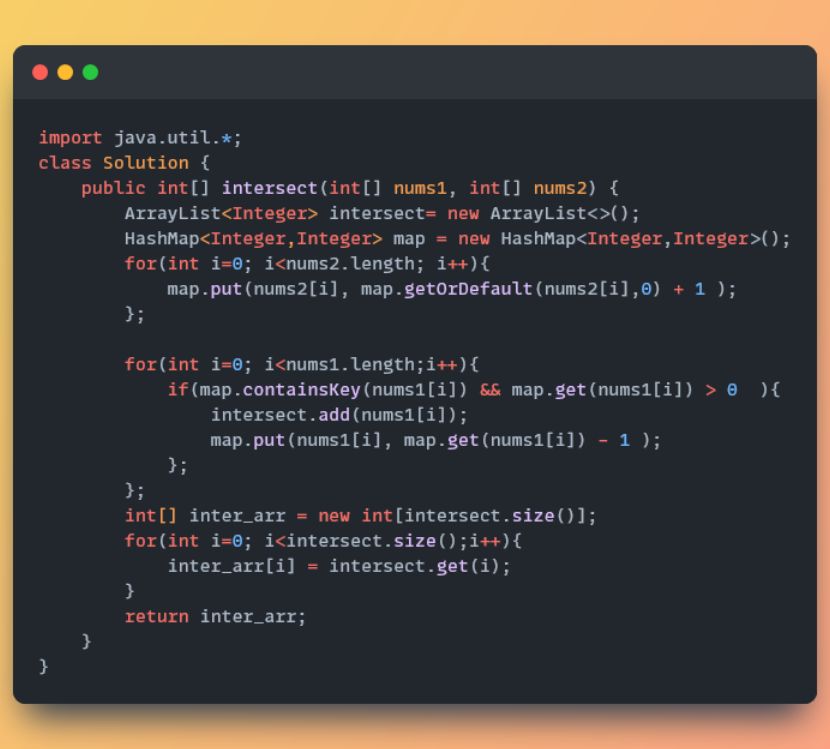 Sayed Kassem on LinkedIn: #day2 #java #datastructures #hashmap #mysolution Sayed Kassem on LinkedIn: #day2 #java #datastructures #hashmap #mysolution